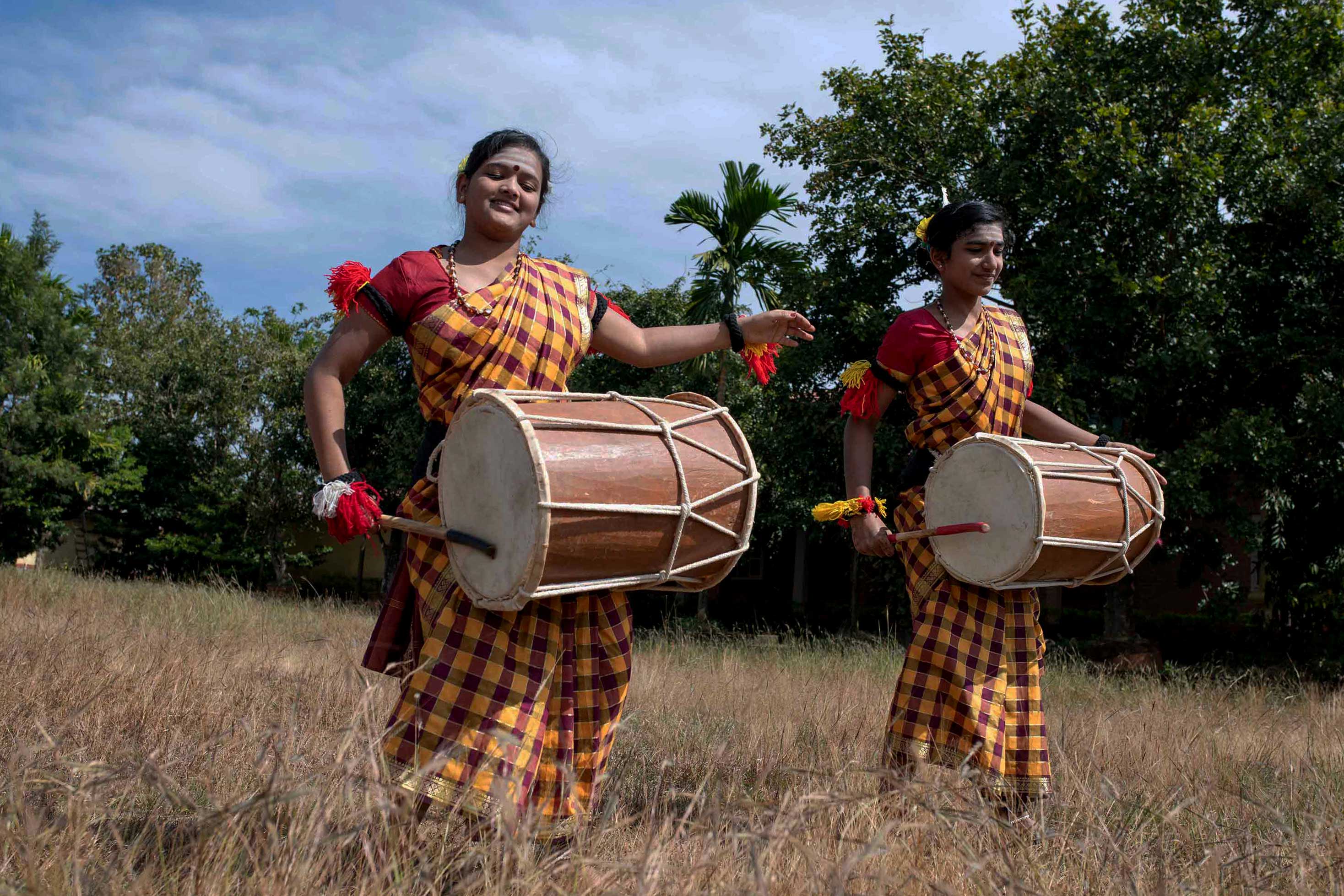 Sri Choodamani Ramachandra: Pioneer of Mahila Dollu Kunitha | Sahapedia