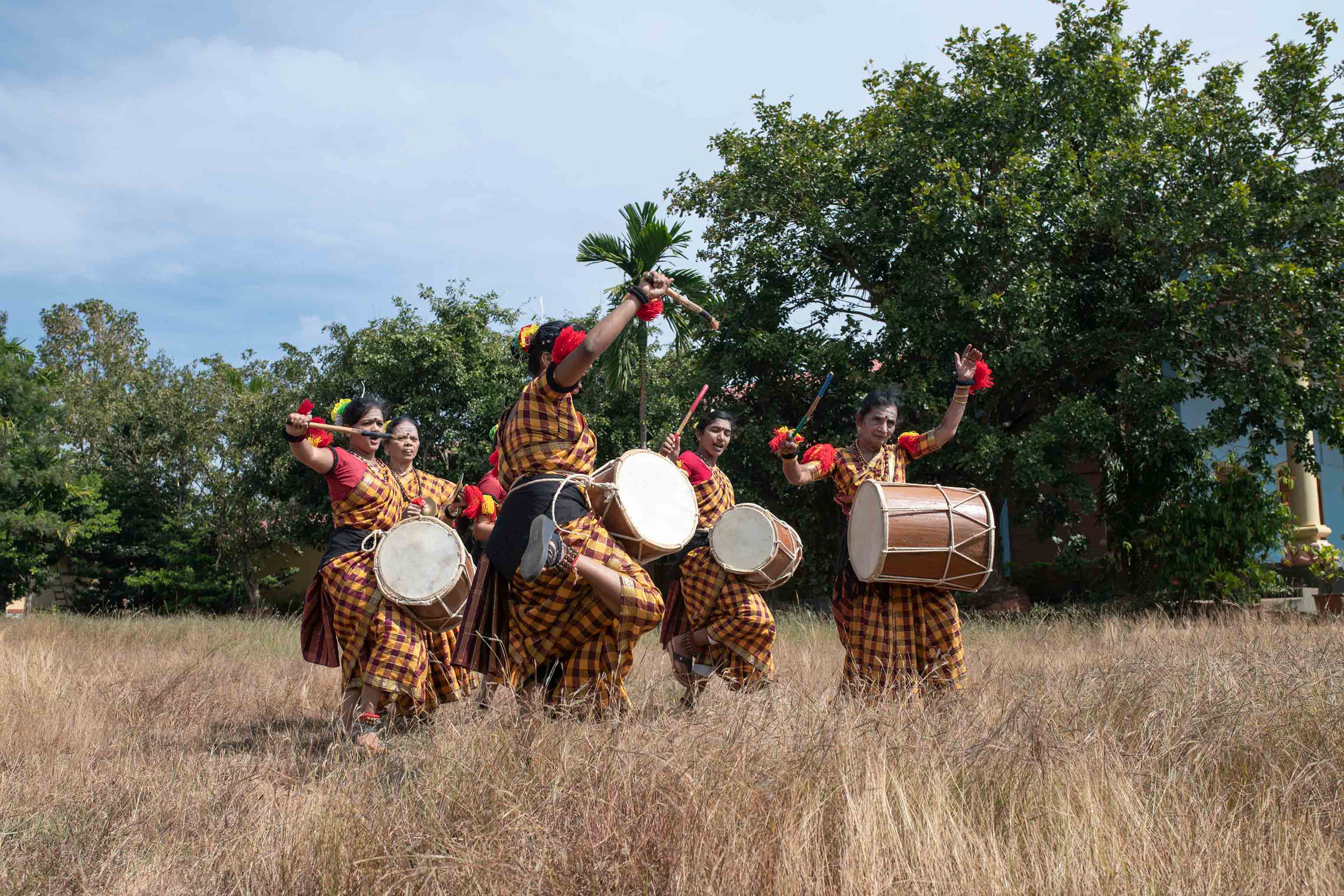 Sri Choodamani Ramachandra: Pioneer of Mahila Dollu Kunitha | Sahapedia