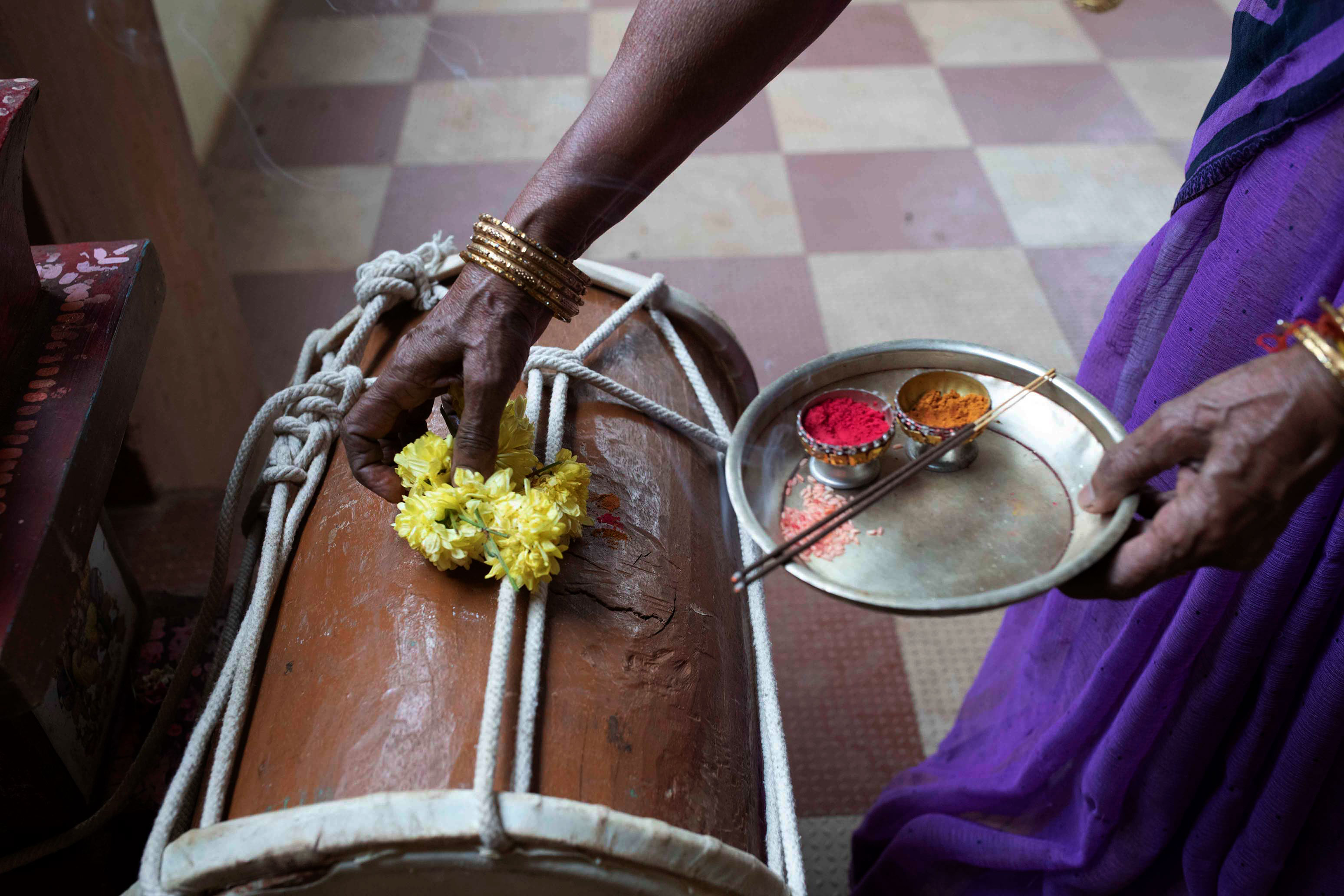 Sri Choodamani Ramachandra: Pioneer of Mahila Dollu Kunitha | Sahapedia