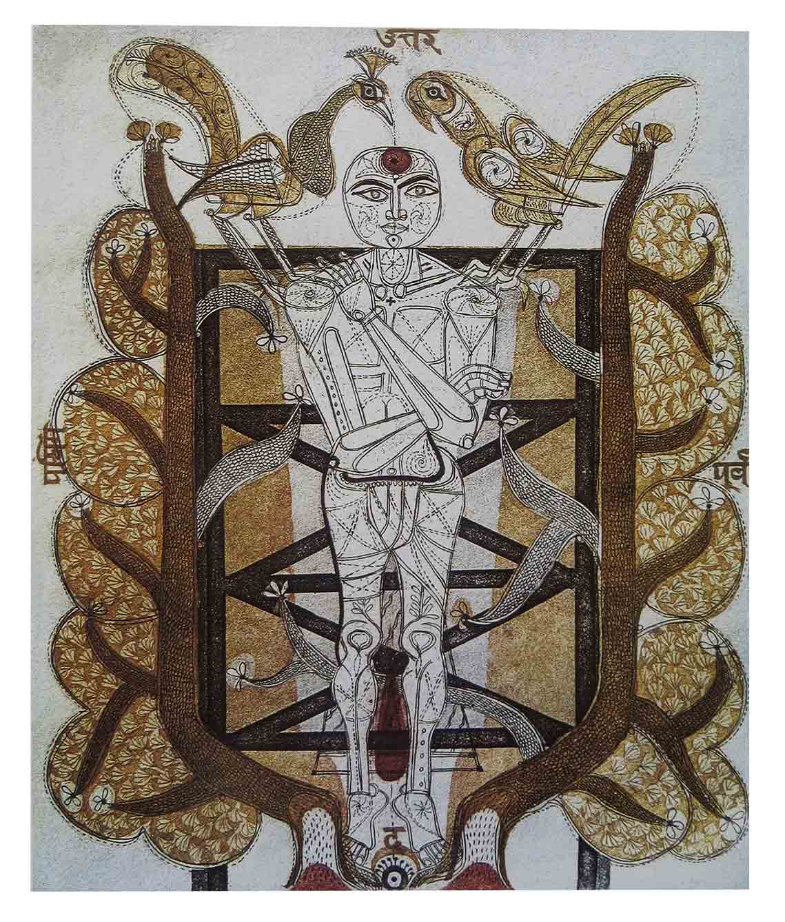 Paintings and Prints by Jyoti Bhatt | Sahapedia