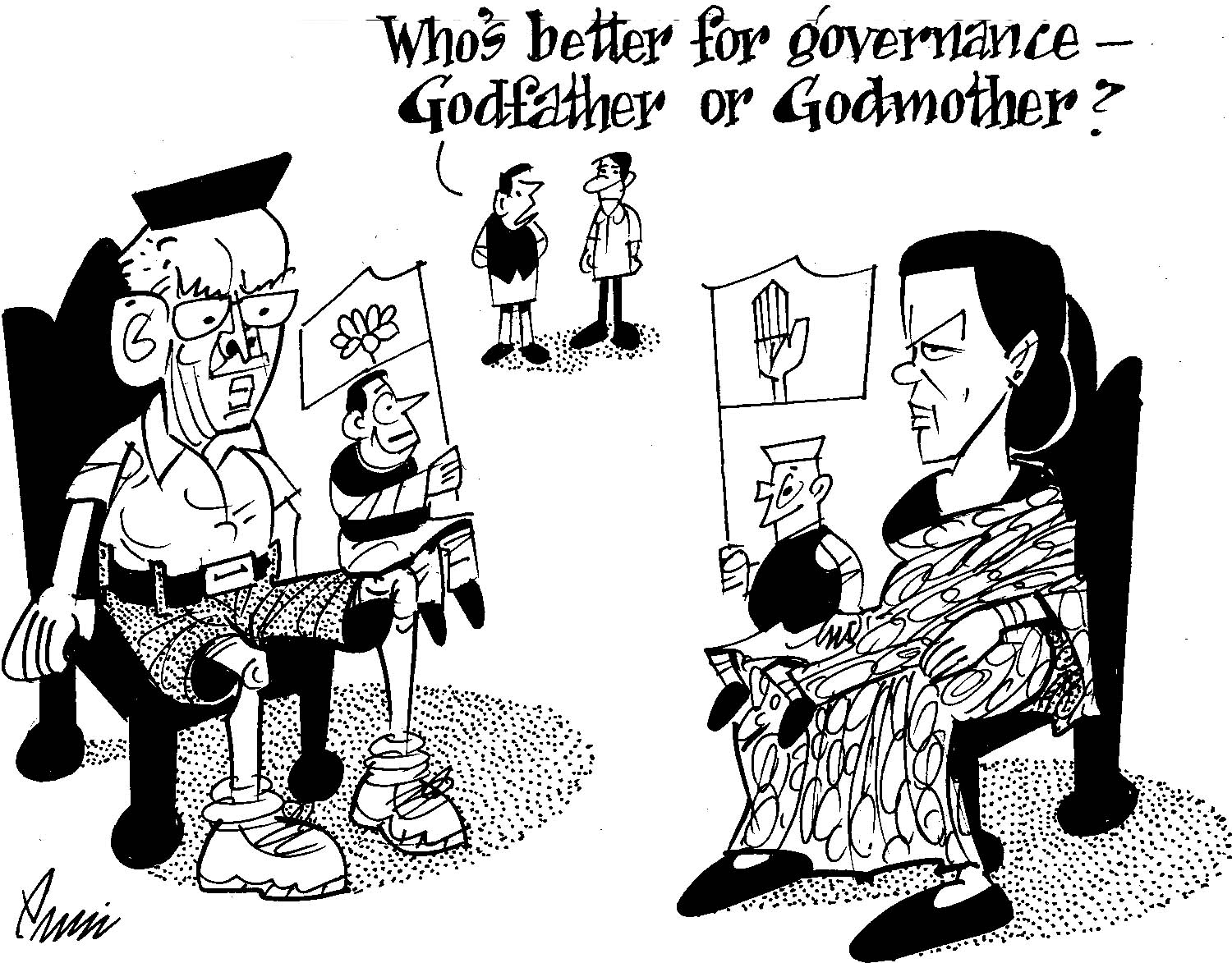 Cartoons by Rajinder Puri | Sahapedia