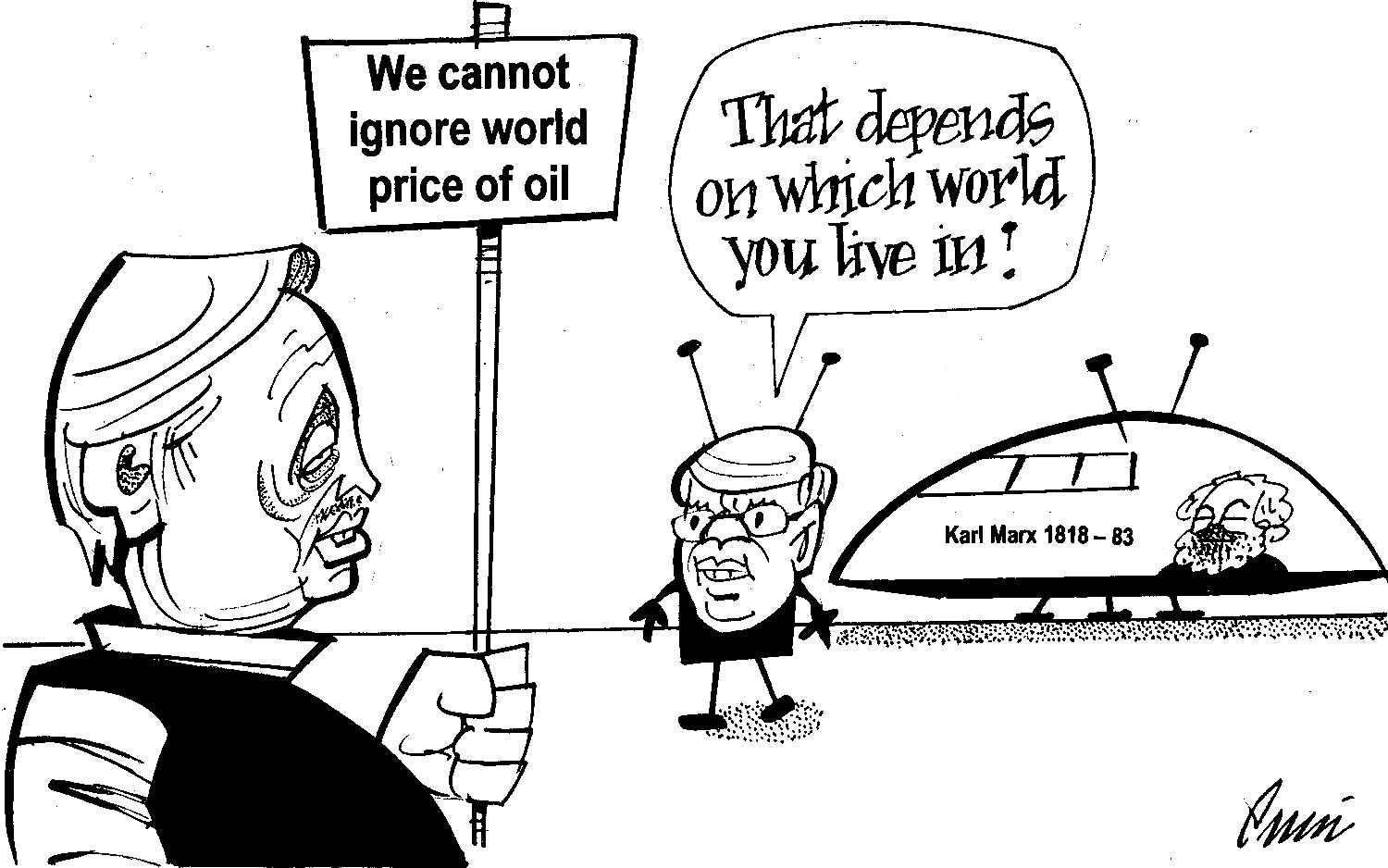 Cartoons by Rajinder Puri | Sahapedia