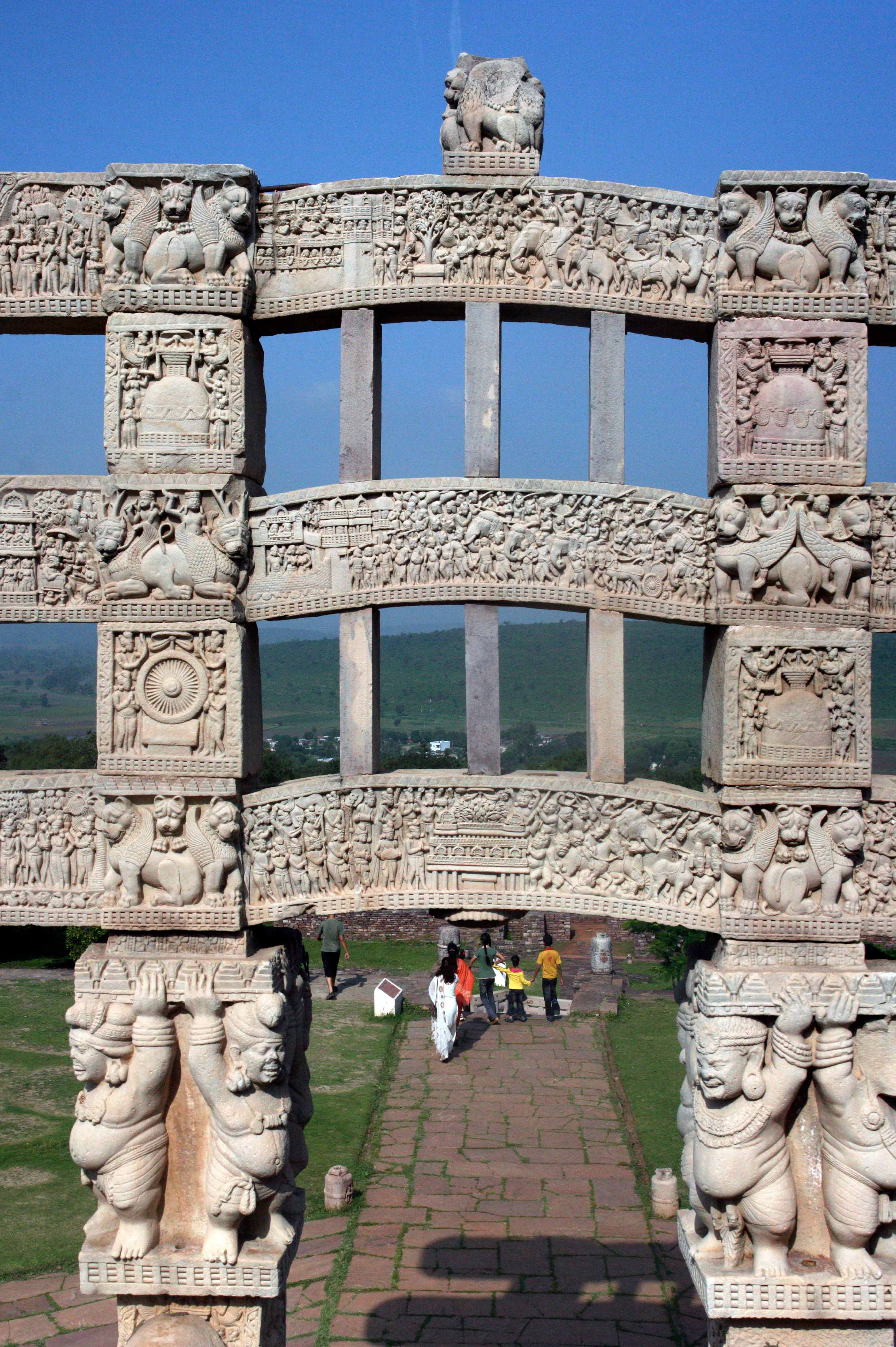 Sanchi Stupa complex | Sahapedia