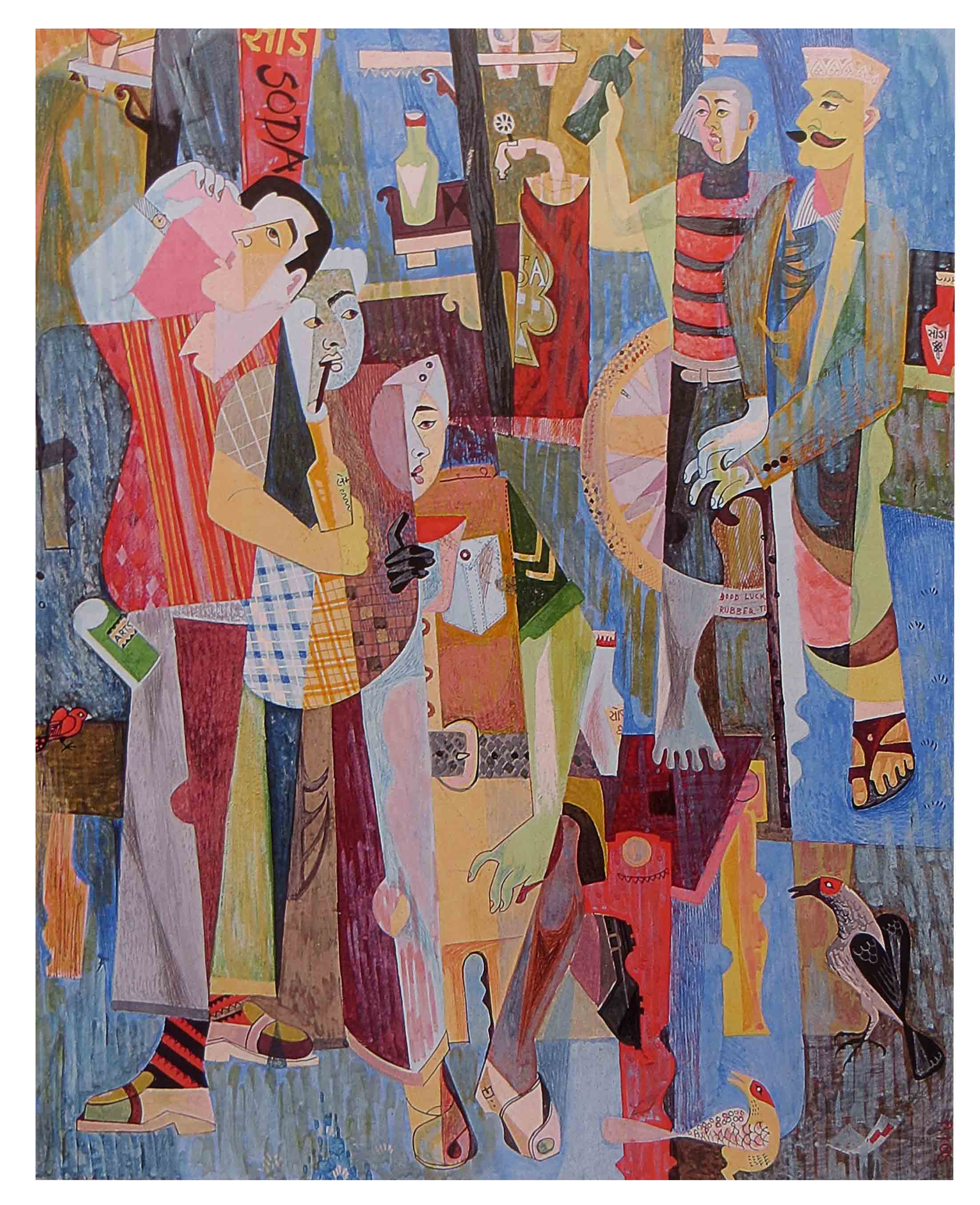 Paintings and Prints by Jyoti Bhatt | Sahapedia