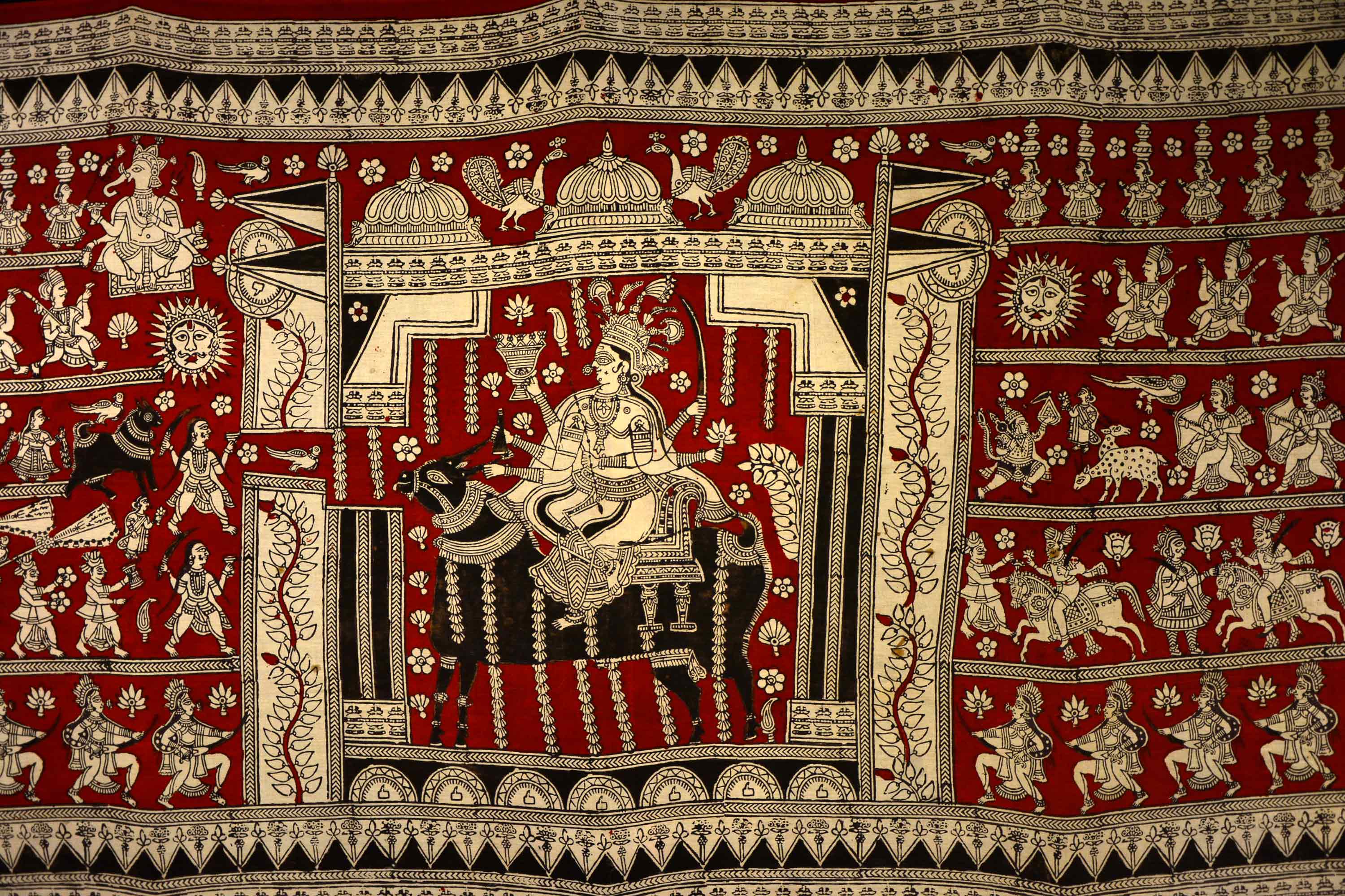 Mapping Indian Textiles: Painted | Sahapedia