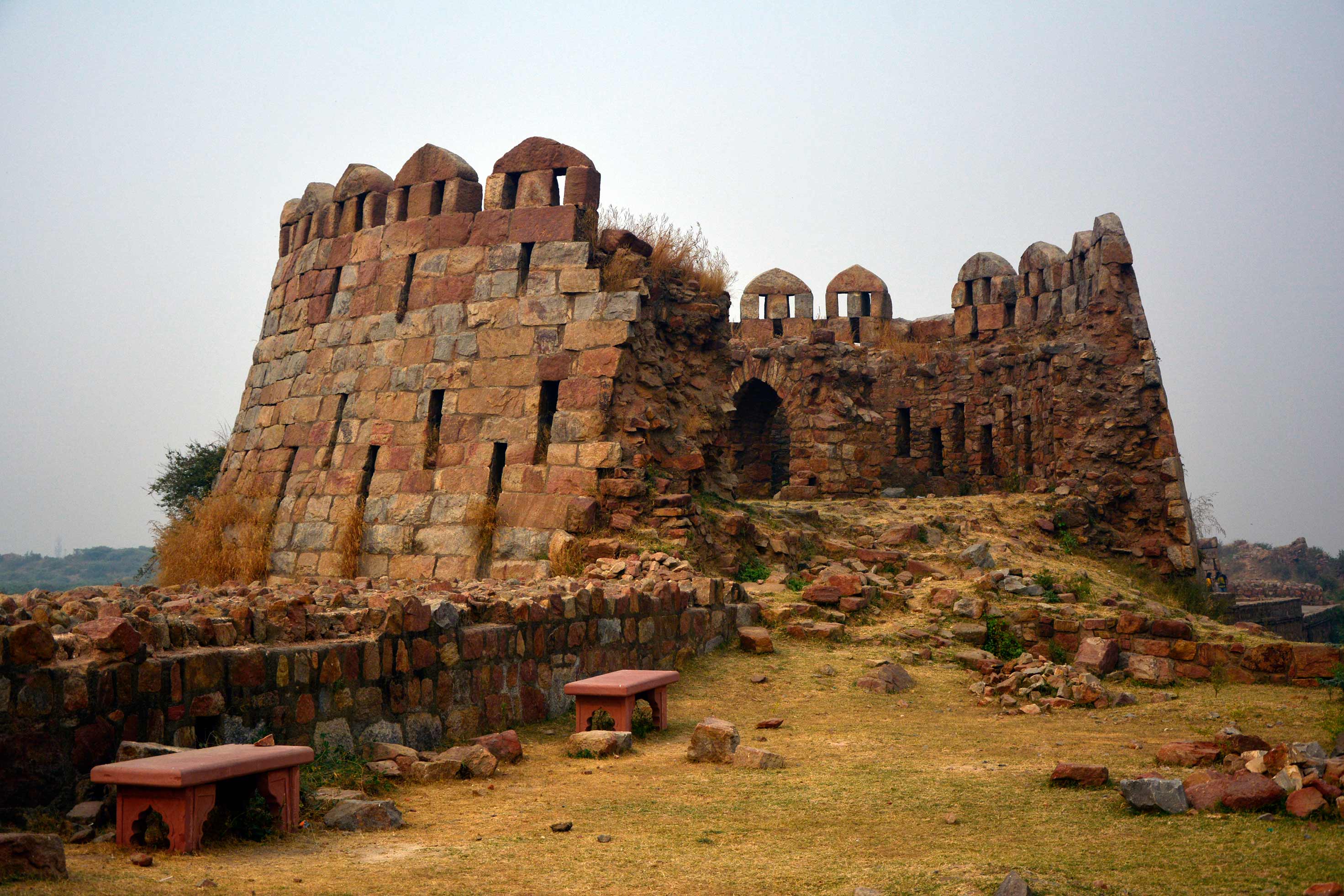 Glimpses: The First Tughlaq Capital | Sahapedia