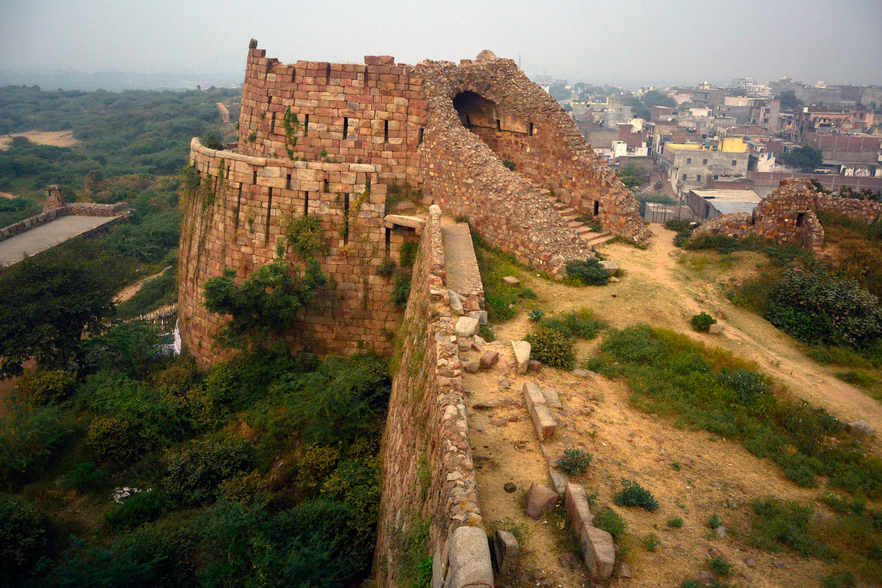 Glimpses: The First Tughlaq Capital | Sahapedia