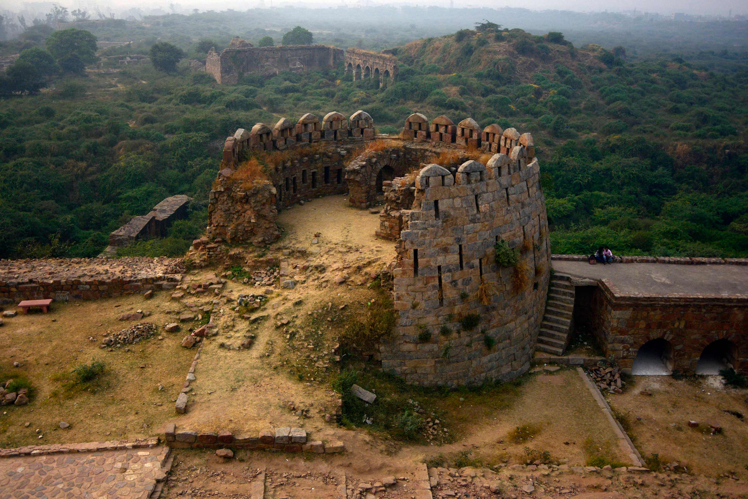 Glimpses: The First Tughlaq Capital | Sahapedia