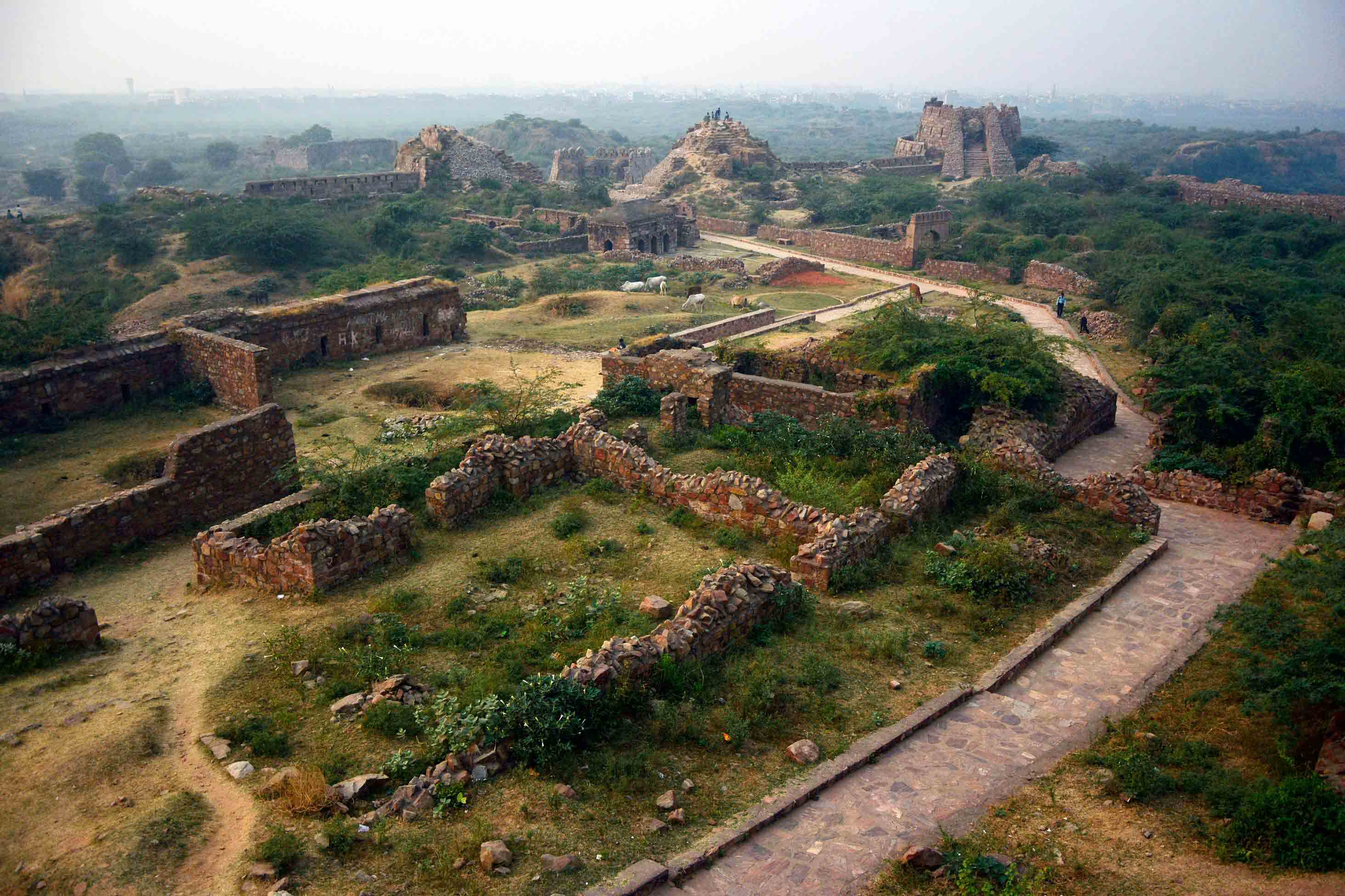 Glimpses: The First Tughlaq Capital | Sahapedia