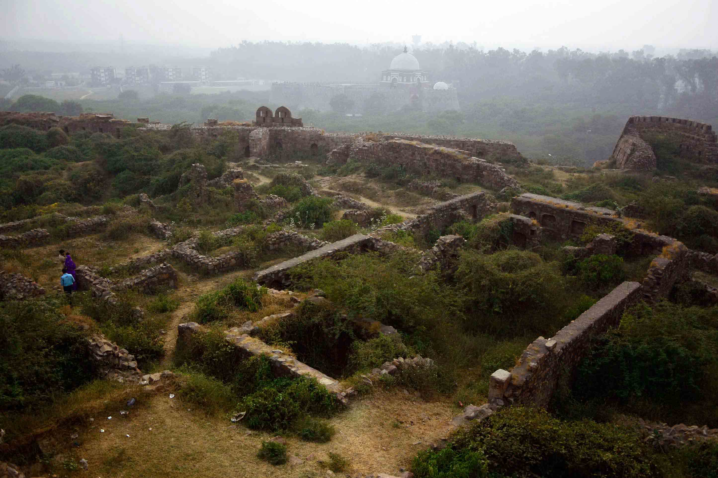 Glimpses: The First Tughlaq Capital | Sahapedia