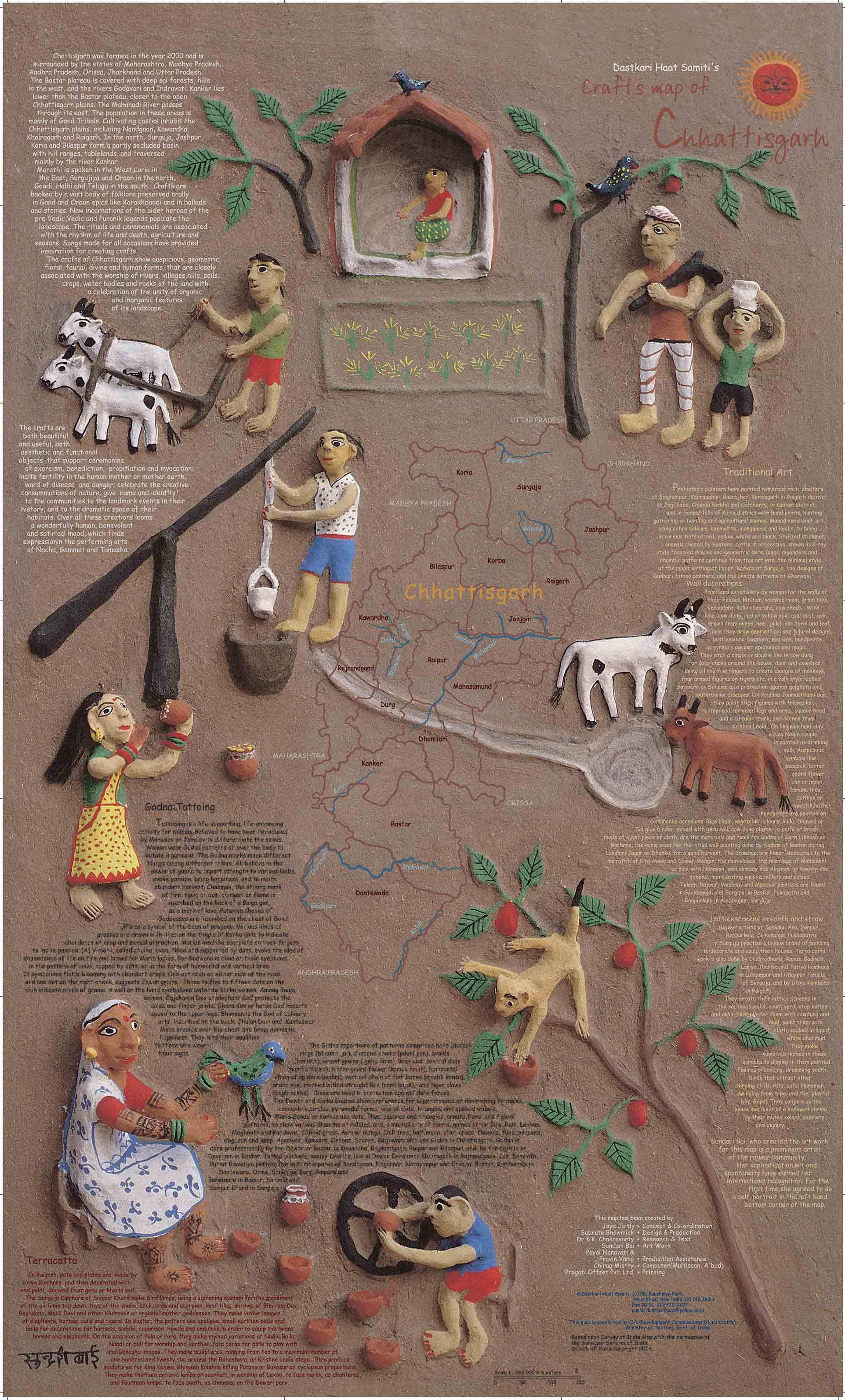 Crafts Map of India | Sahapedia