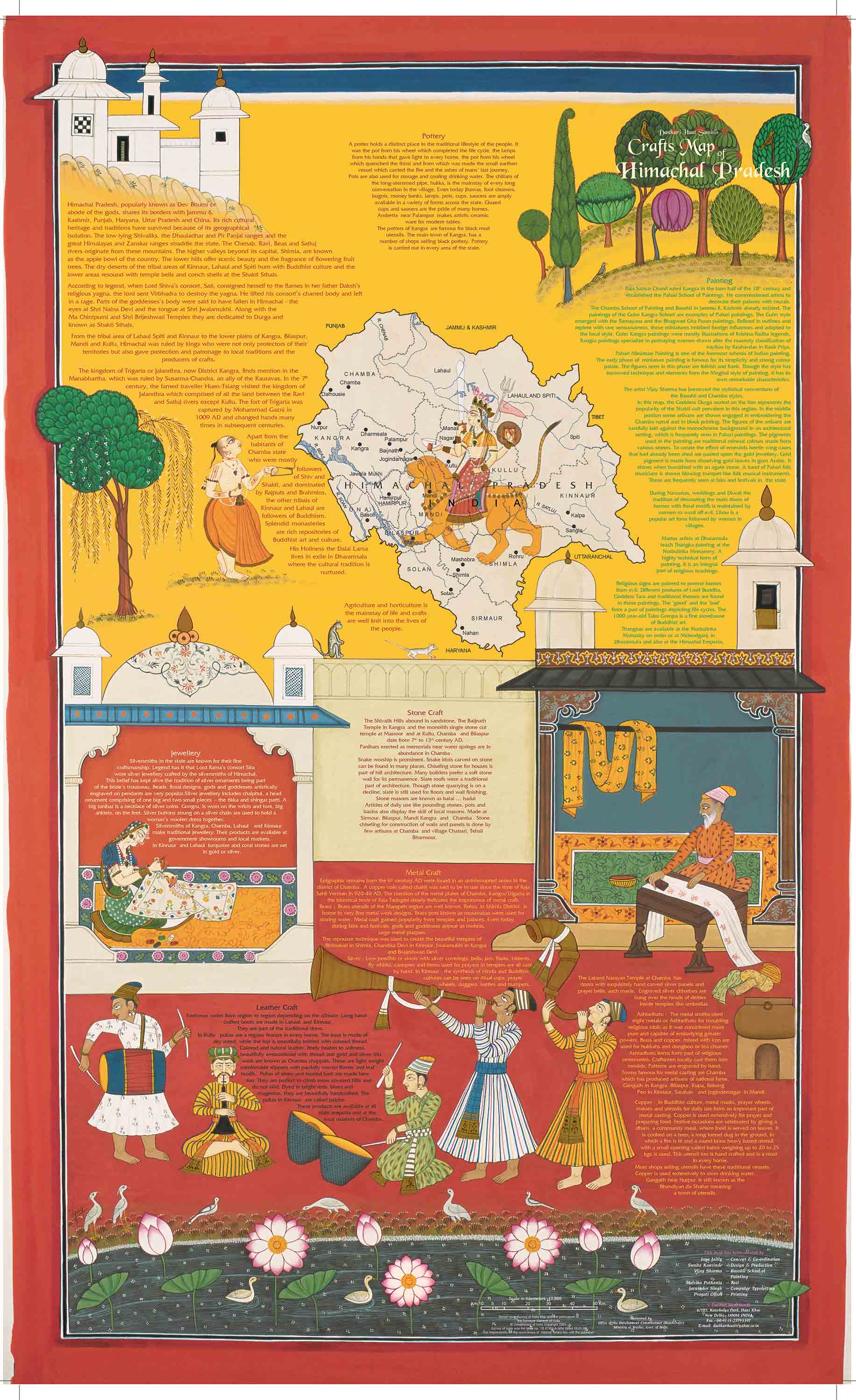 Crafts Map of India | Sahapedia