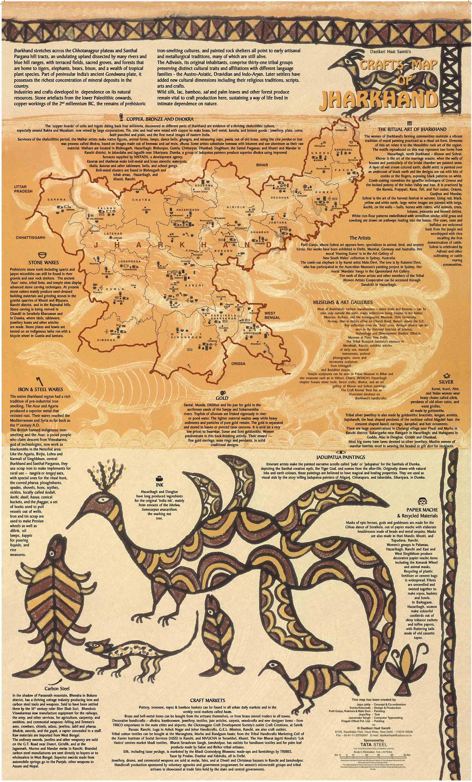 Crafts Map of India | Sahapedia