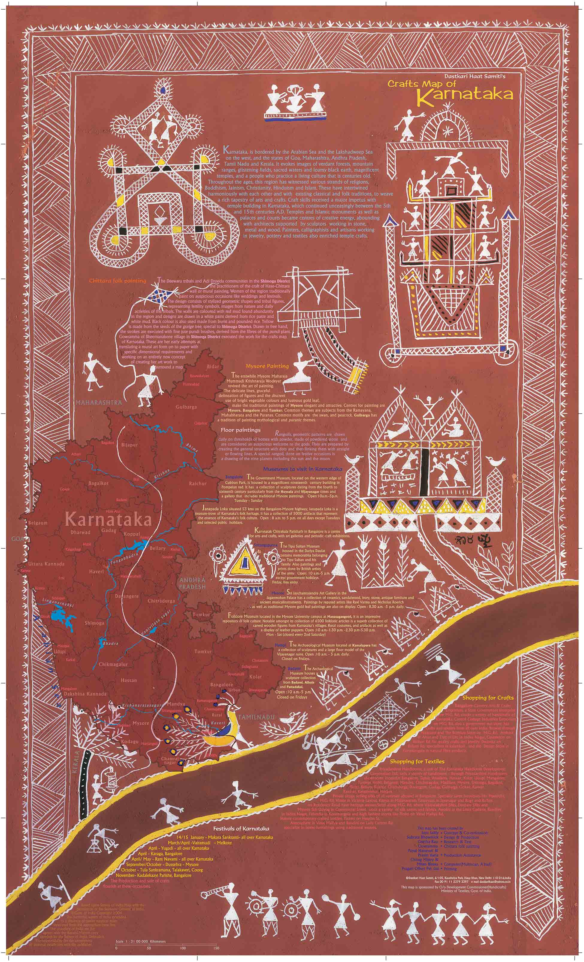 Crafts Map of India | Sahapedia