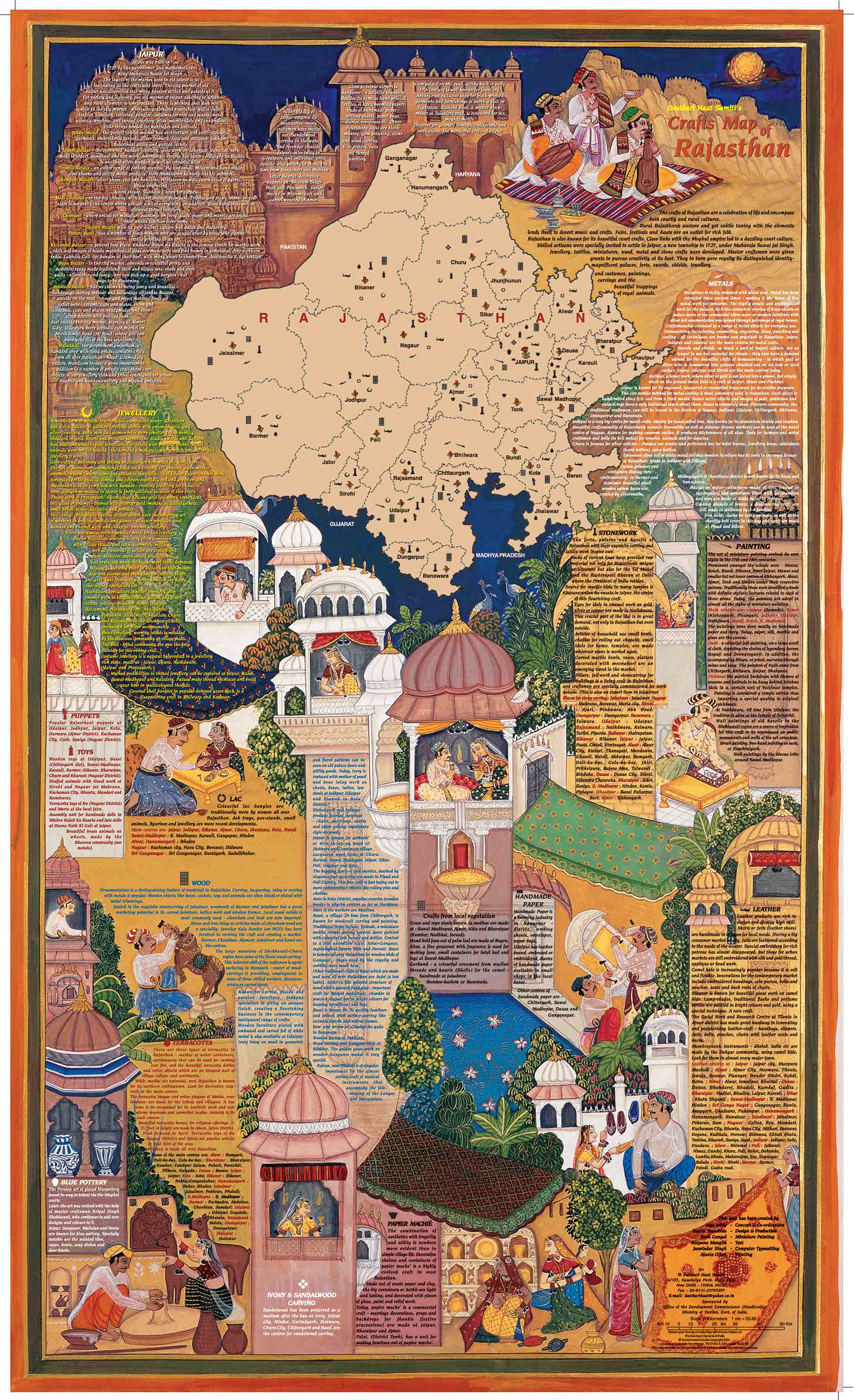 Crafts Map of India | Sahapedia