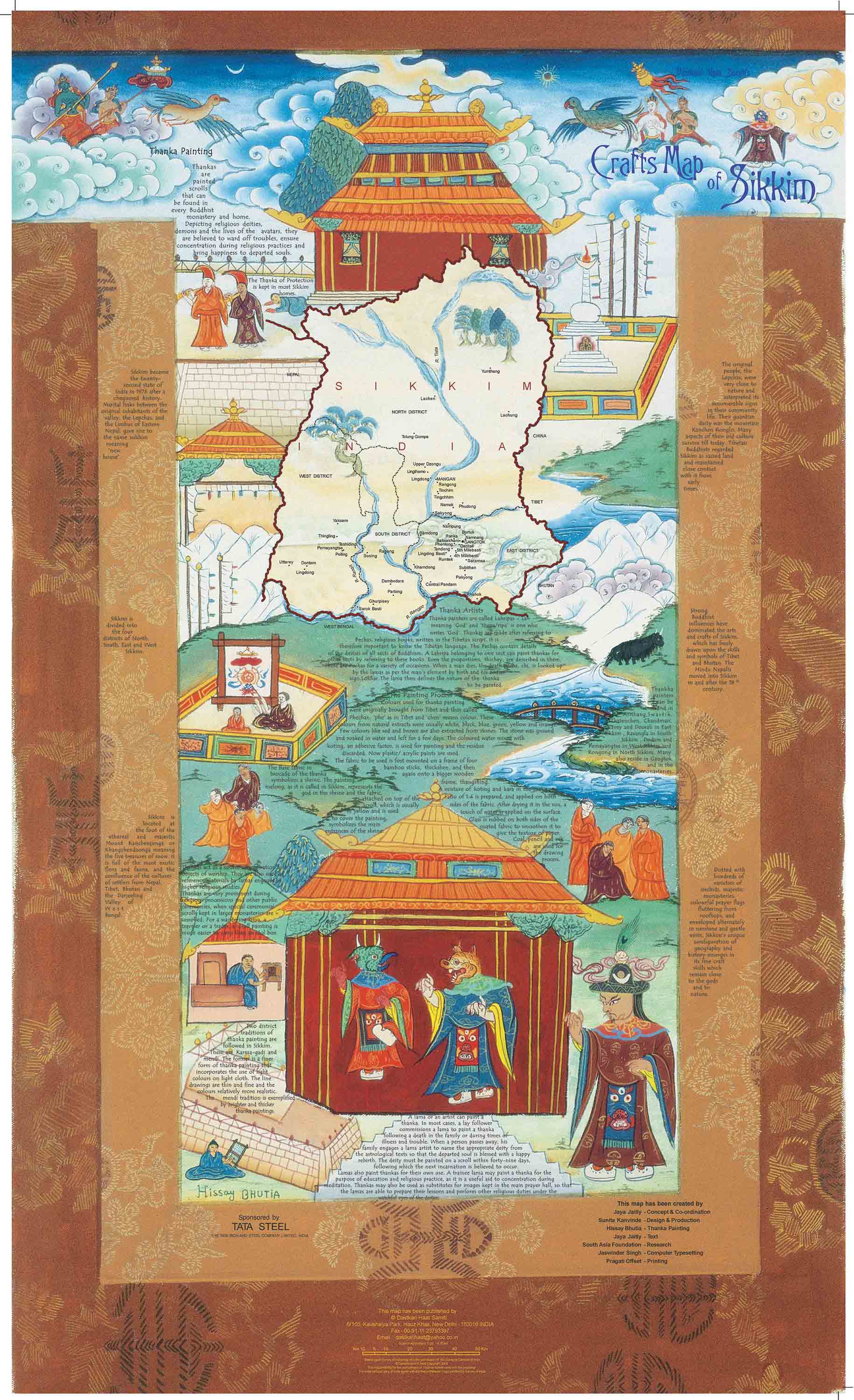 Crafts Map of India | Sahapedia