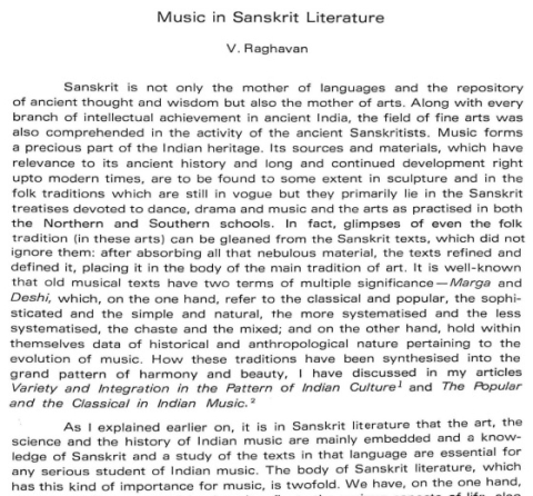 Music in Sanskrit Literature | Sahapedia