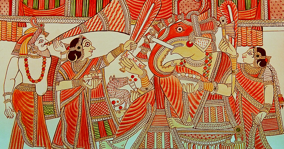 Mahabharata in Chitrakathi | Sahapedia