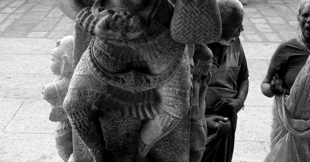 Kuravar Sculptures in Mandapas | Sahapedia
