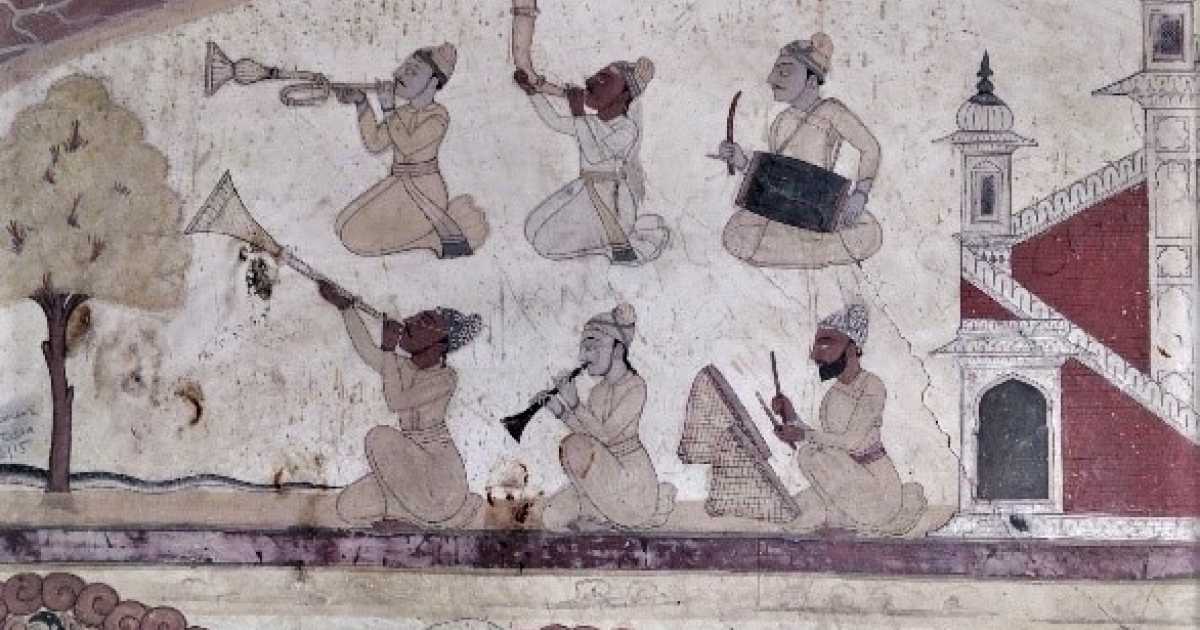 Murals of the Devi Kothi Temple in Chamba | Sahapedia
