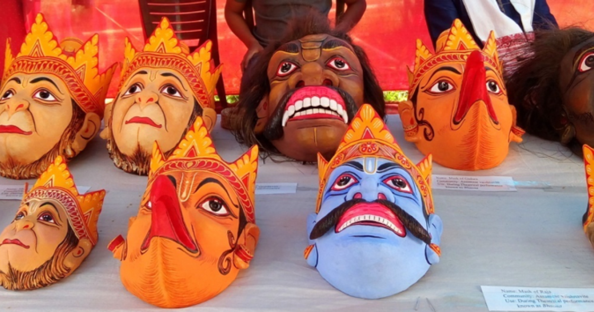 In conversation with Hem Chandra Goswami on Mask Making in Assam ...