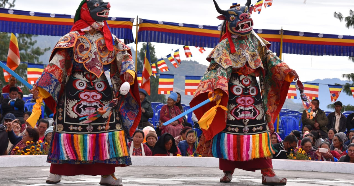 Monastic Cham of Arunachal Pradesh | Sahapedia Monastic Cham of Arunachal Pradesh | Sahapedia