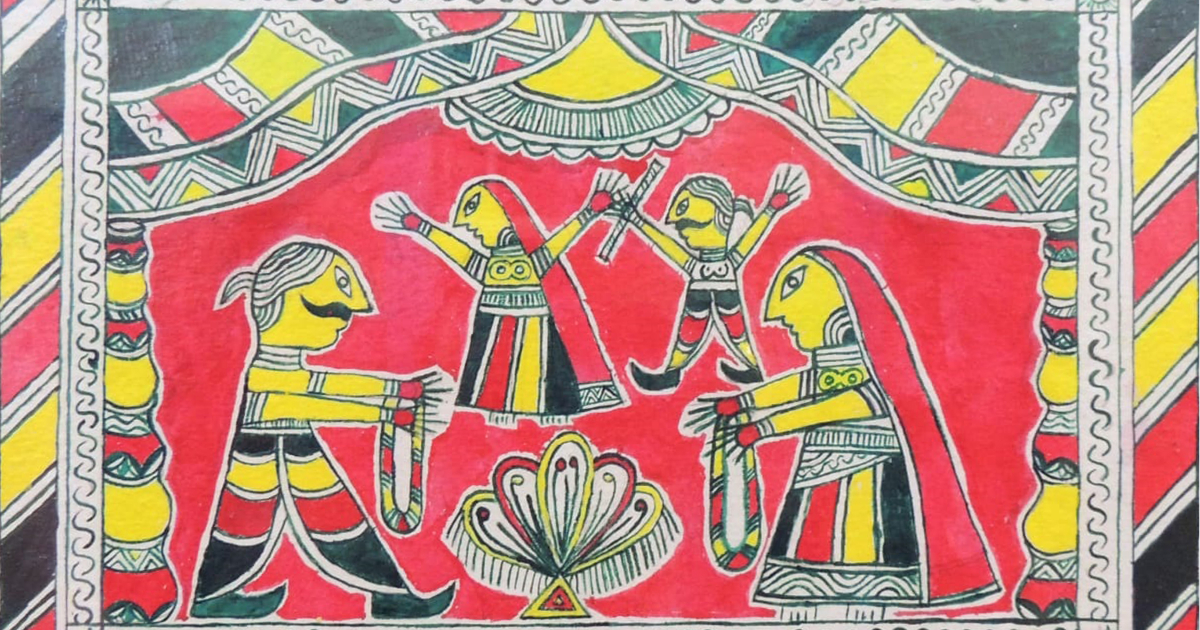 Manjusha Art of Eastern Bihar | Sahapedia