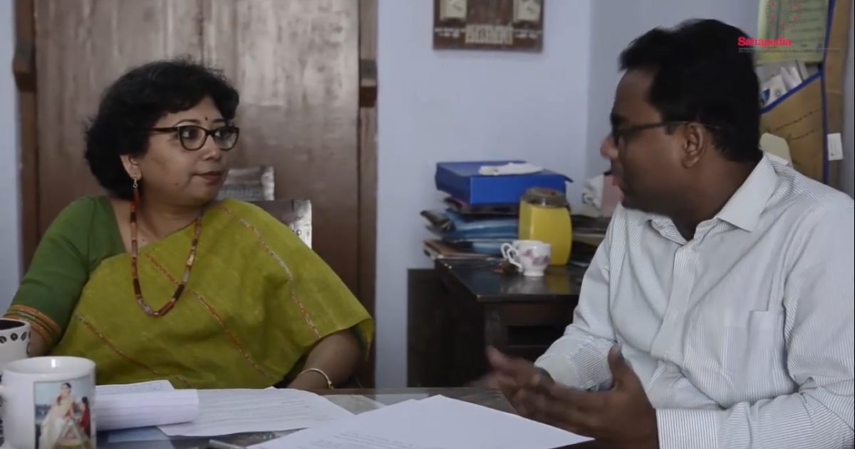 In conversation with Professor Suchandra Ghosh with the participation of Debarati Ganguly ...