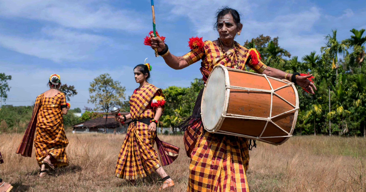 Sri Choodamani Ramachandra: Pioneer of Mahila Dollu Kunitha | Sahapedia