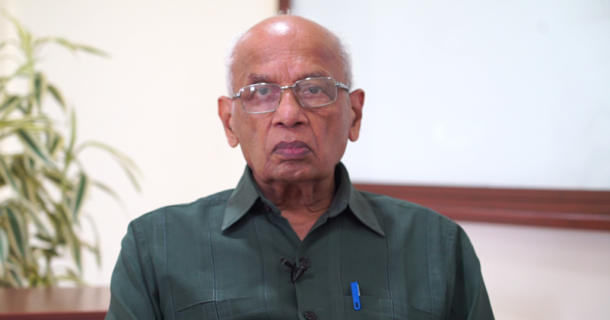 V.D. Selvaraj in Conversation with Dr M.S. Valiathan : Pandemic ...