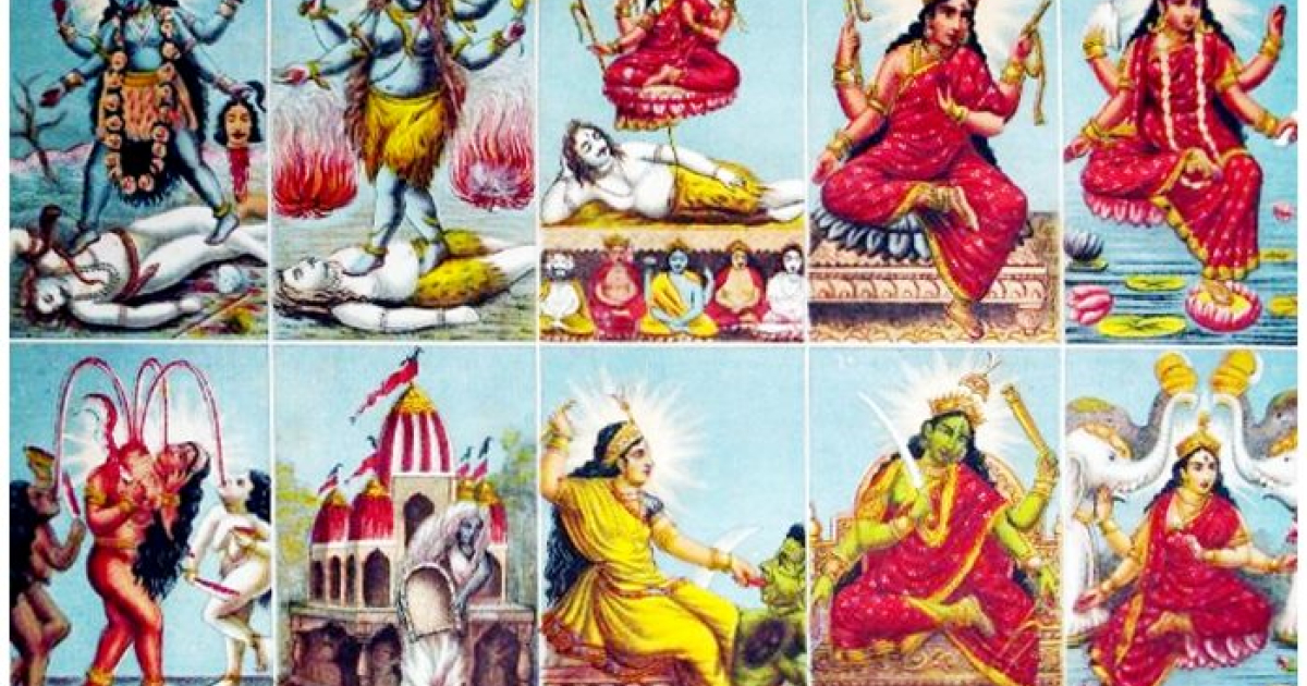 Dasamahavidyas: Imagining a Feminine Universe | Sahapedia