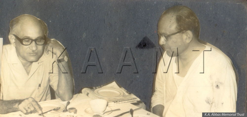 K.A.A. versus K.A.A.: A Personal Portrait of Khwaja Ahmad Abbas | Sahapedia