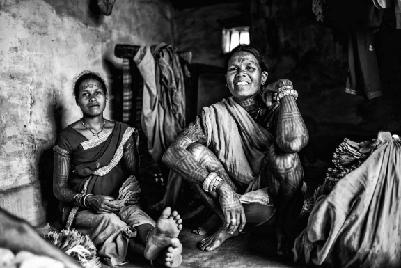Traditions on Skin: Baiga Women and their Tattoos | Sahapedia
