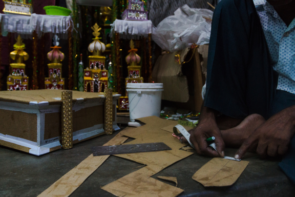 Journey of the Taziya: From Making to Burial | Sahapedia