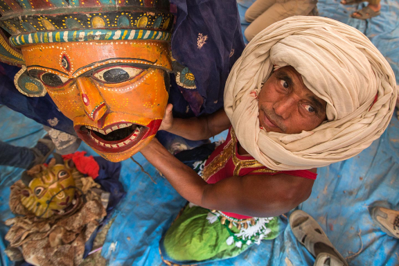 Gomira: Mask Dance of North Bengal | Sahapedia
