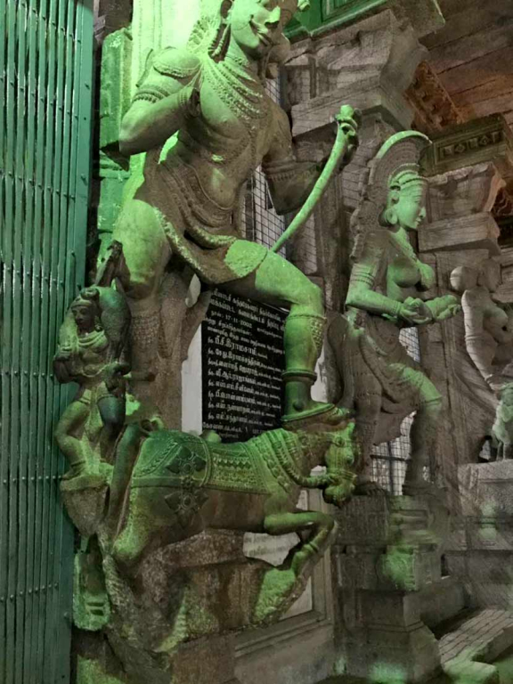 Kuravar Sculptures in Mandapas | Sahapedia