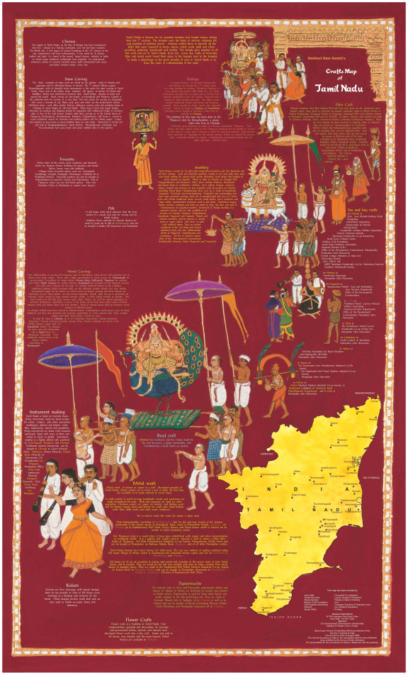 Crafts Map of India | Sahapedia