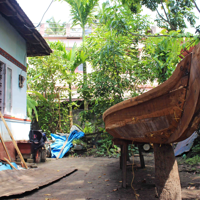 Boatbuilding in Ponjikkara | Sahapedia