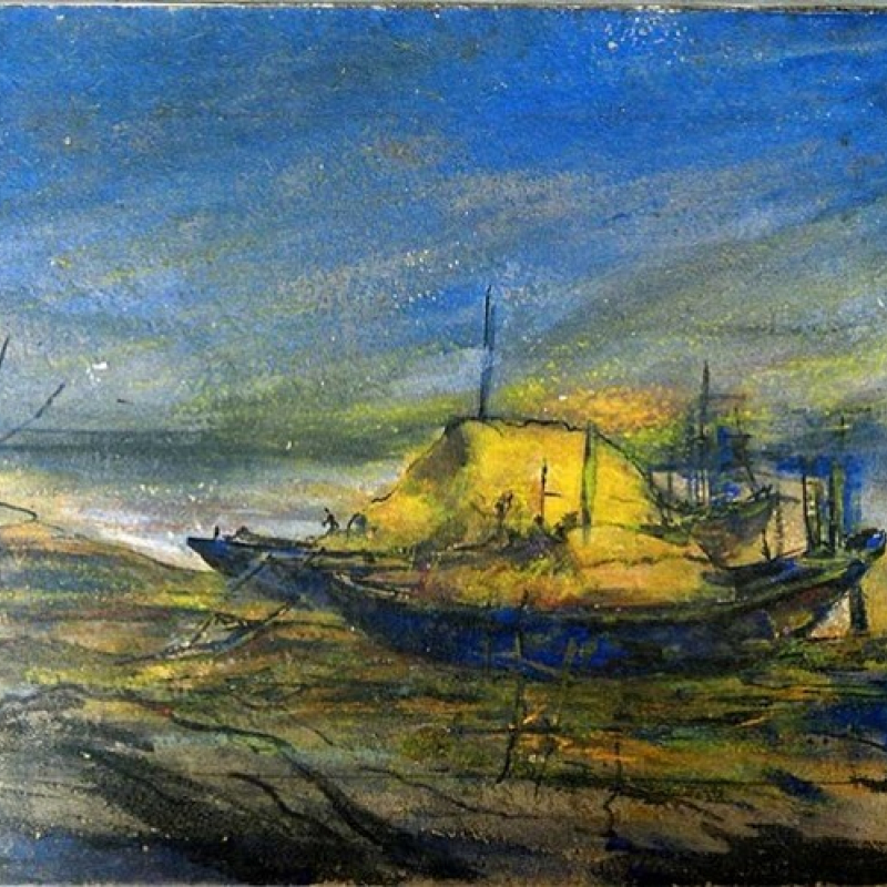 The Life and Work of Artist Abani Sen | Sahapedia